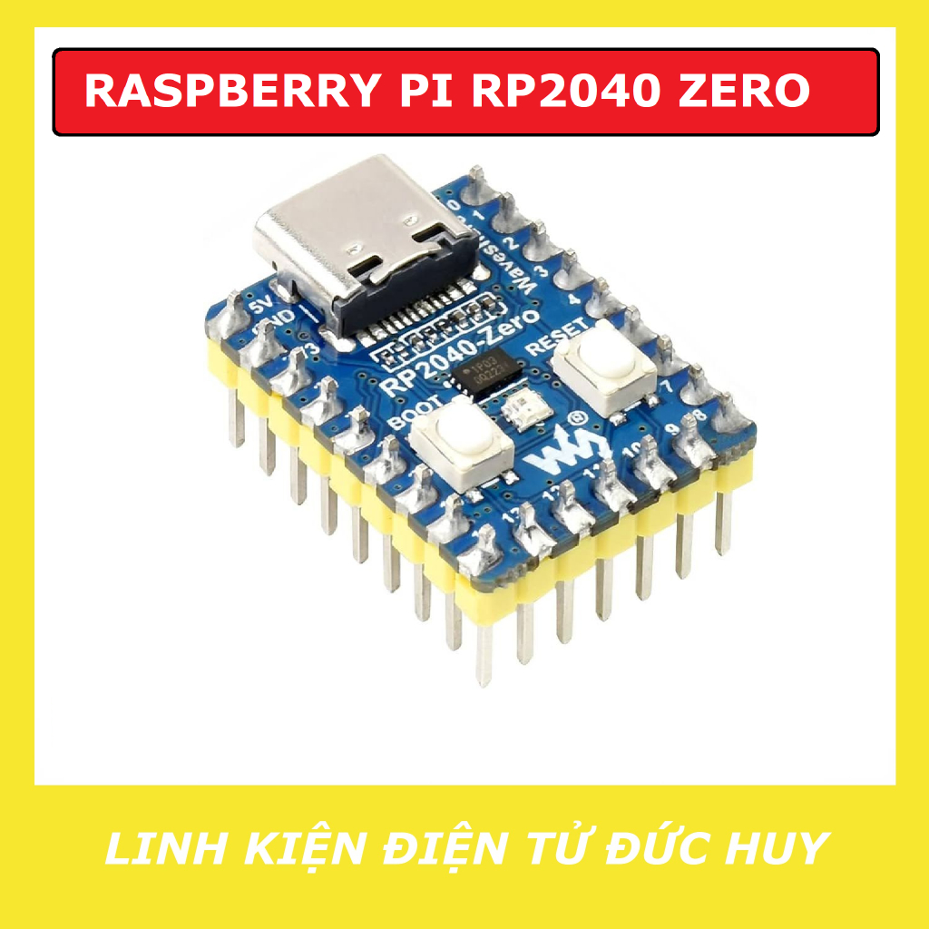 MẠCH RASPBERRY PI RP2040 ZERO | Shopee Việt Nam