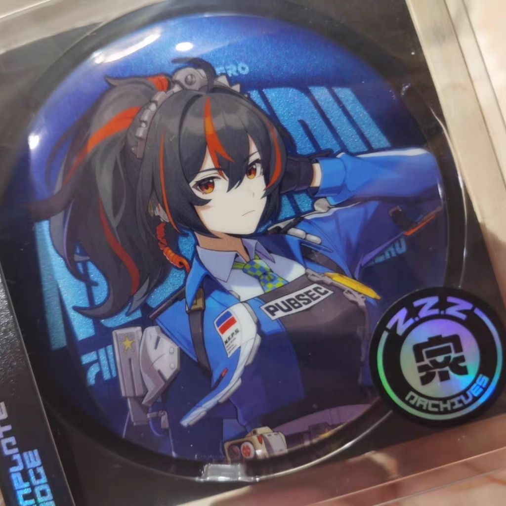 (Chính hãng) Huy hiệu ZhuYuan Đội điều tra hình sự ZZZ - Badge Zhu Yuan ...