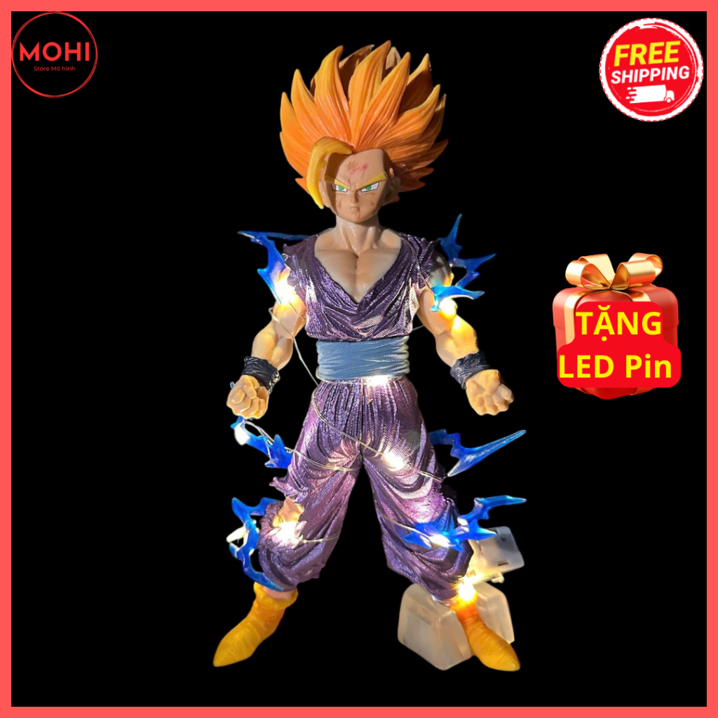 Mô hình Son Gohan Super Saiyan cao 20 cm, có hộp màu - Dragon Ball ...