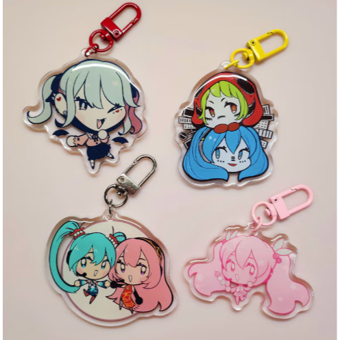 VOCALOID Acrylic Charms || Hatsune Miku GUMI Megurine Luka || Vampire ...