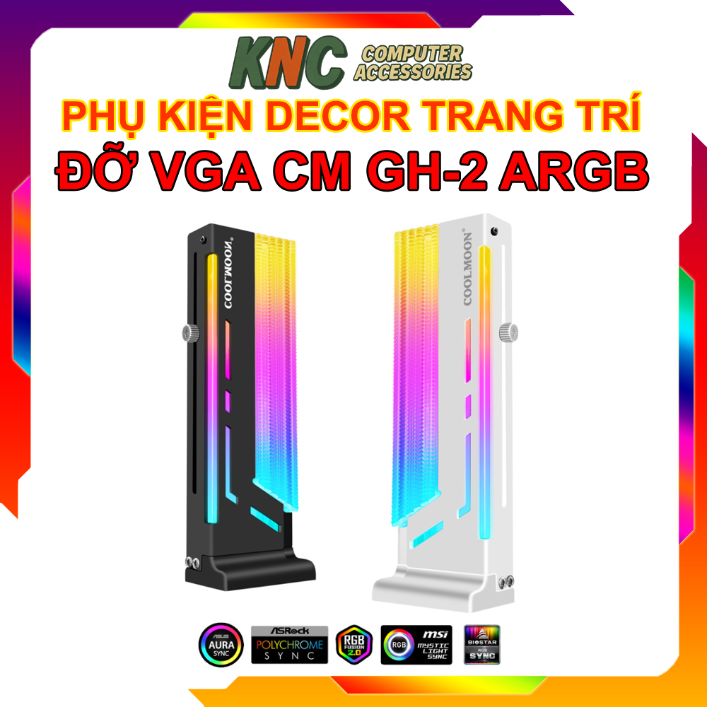 Phụ Kiện Đỡ Chống Xệ Cong Card Màn Hình VGA Coolmoon CM-GH2 Led 5v ARGB ...