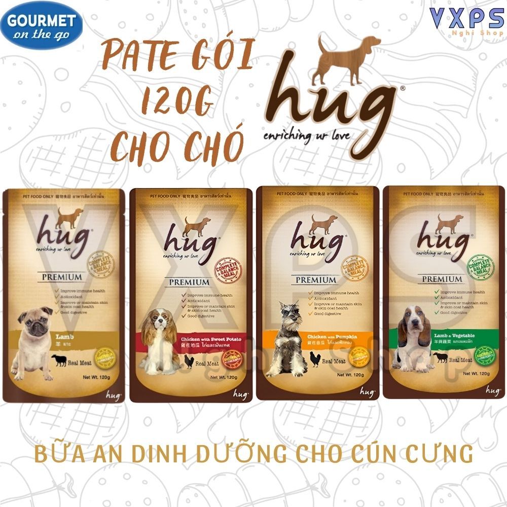 Pate HUG Cao Cấp Cho Chó 120g – Hàng Nhập Chính Hãng, Dành Cho Boss Khó ...