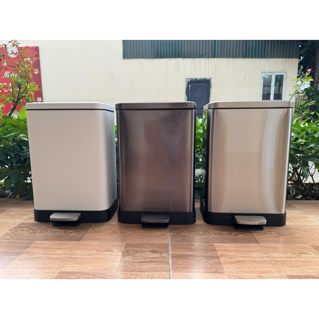 Hàng thanh lý giá rẻ .Thùng rác inox 6l,8l,10l,13l,15l,18l, 20 lít lít Nắp đóng giảm chấn Có ...