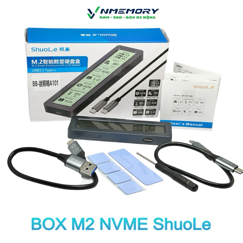 Box ShuoLe SSD M2 NVMe PCl-e | Shopee Việt Nam