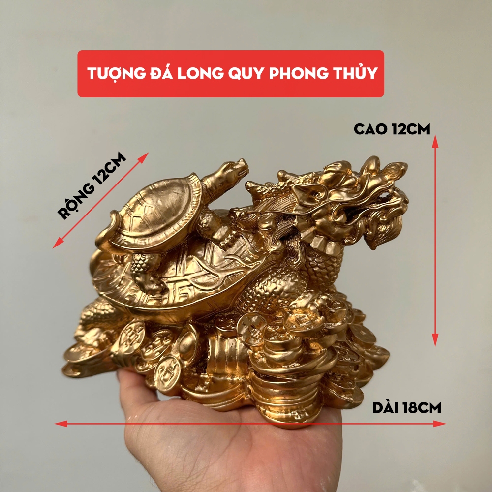 [Long quy] Tượng đá long quy phong thủy _ Rùa đầu rồng trang trí phong ...