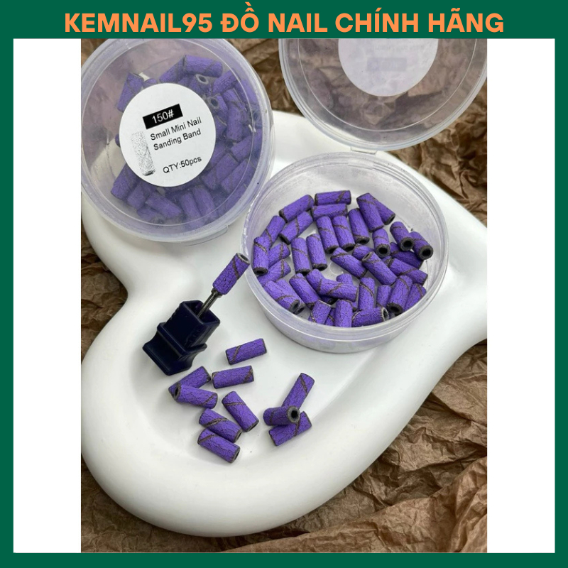 Nhám mini mịn 150 hộp 50c gắn vỏ mài nhám kemnail95 | Shopee Việt Nam
