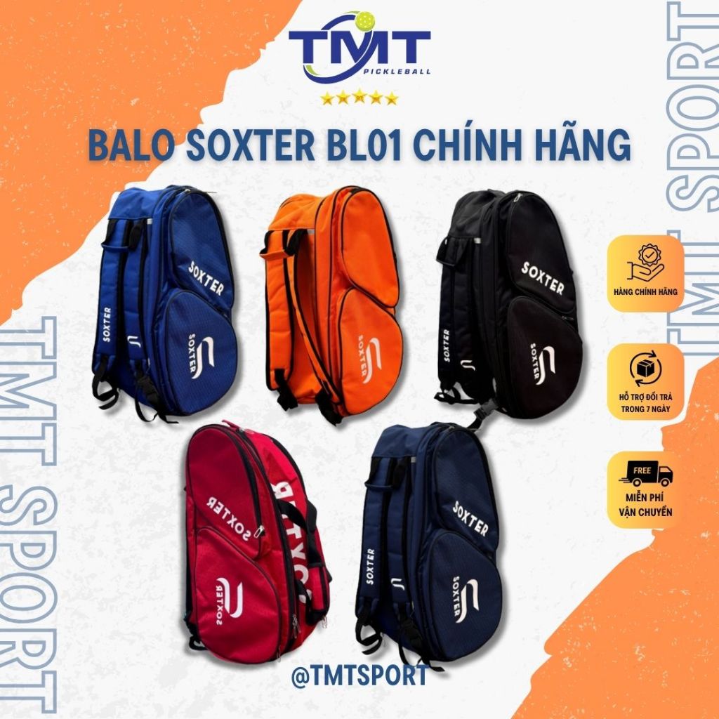 Balo Pickleball Soxter BL01 Chính Hãng, Bao Đựng Vợt Soxter BL01, túi ...