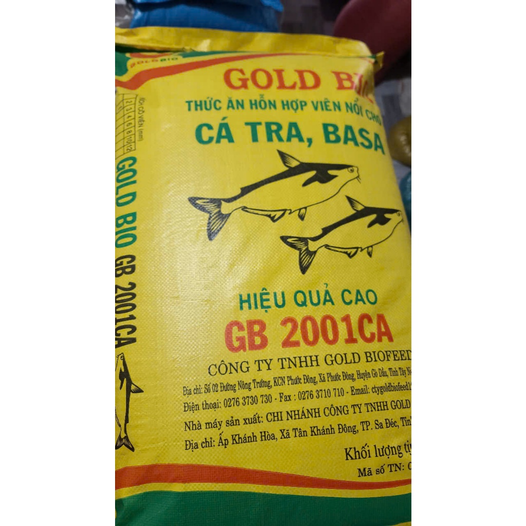 Cám Cá GB Dồ, Trê, Rô Bao 25Kg Giá Rẻ đủ loại viên 2li,4li,6li,8li,10li ...