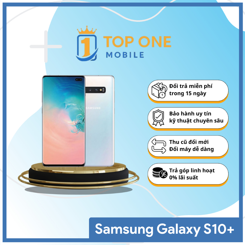 Samsung Galaxy S10+ (SM-G975F) – RAM 8GB/128GB – Snapdragon 855 – Màn ...