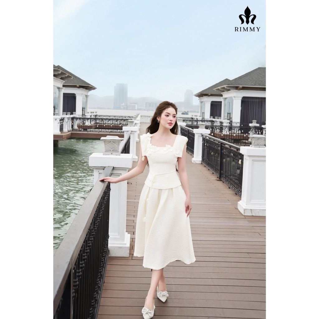 RIMMY - MIKALA Set Công Sở Cao Cấp Trắng Thô Xước Phong Cách Thanh Lịch ...