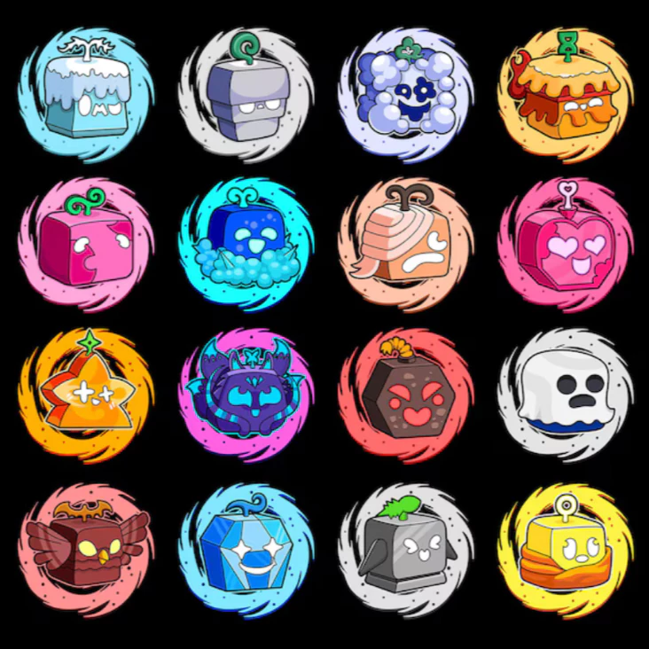 Mô hình Trái Ác Quỷ Game Bloxfruits - Đồ chơi Roblox, Roblox Toys ...