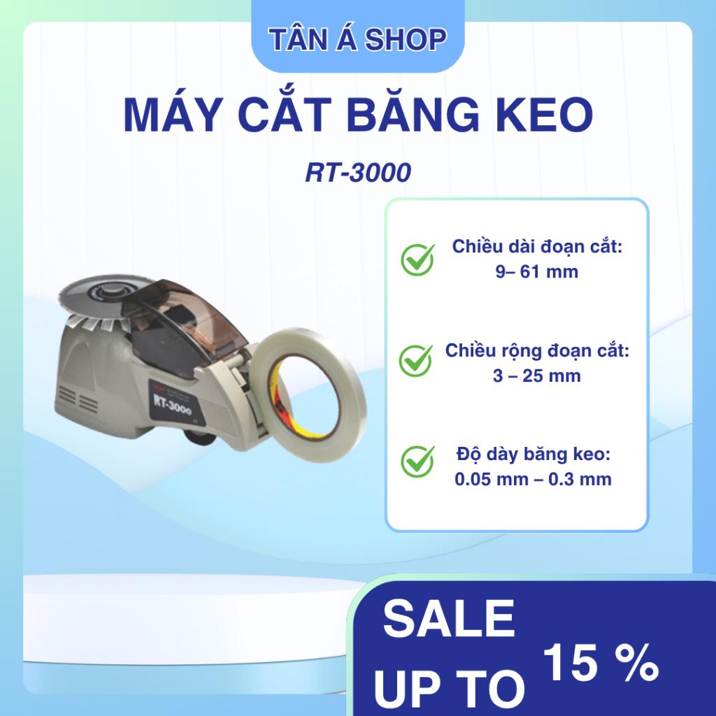 Máy cắt băng keo tự động RT-3000 (Hàng Chính Hãng) | Shopee Việt Nam