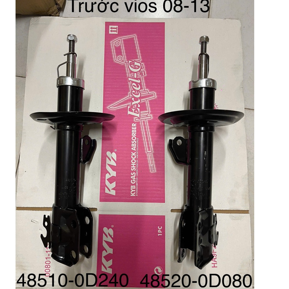 GIẢM SÓC TRƯỚC TOYOTA VIOS 08-13 MÃ SP: 48510-0D080 LH/48510-0D240 RH ...