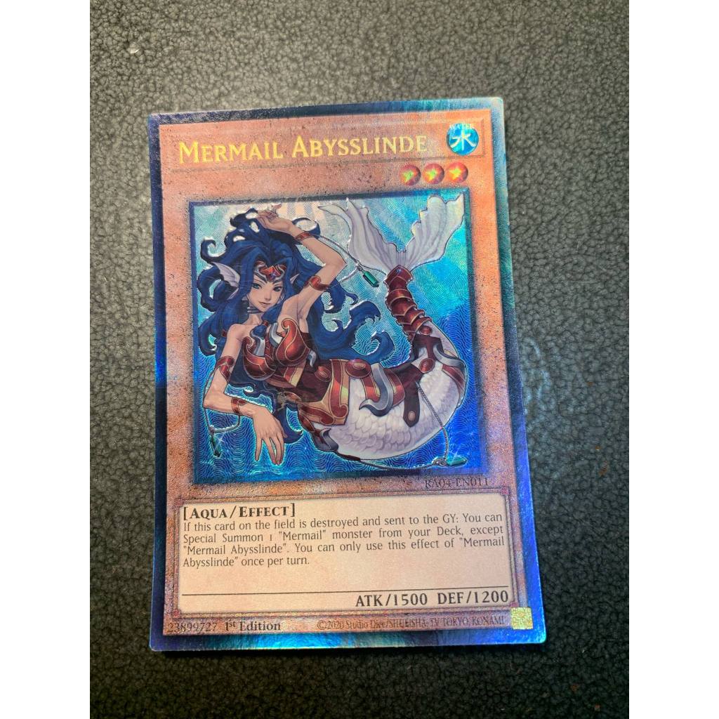 thẻ bài Yugioh chính hãng Mermail Abysslinde RA04-EN011 ultimate ...