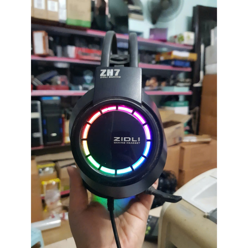 Tai nghe gaming Zidli ZH7 ( cũ ) sử dụng ok , không lỗi lầm âm thanh ...