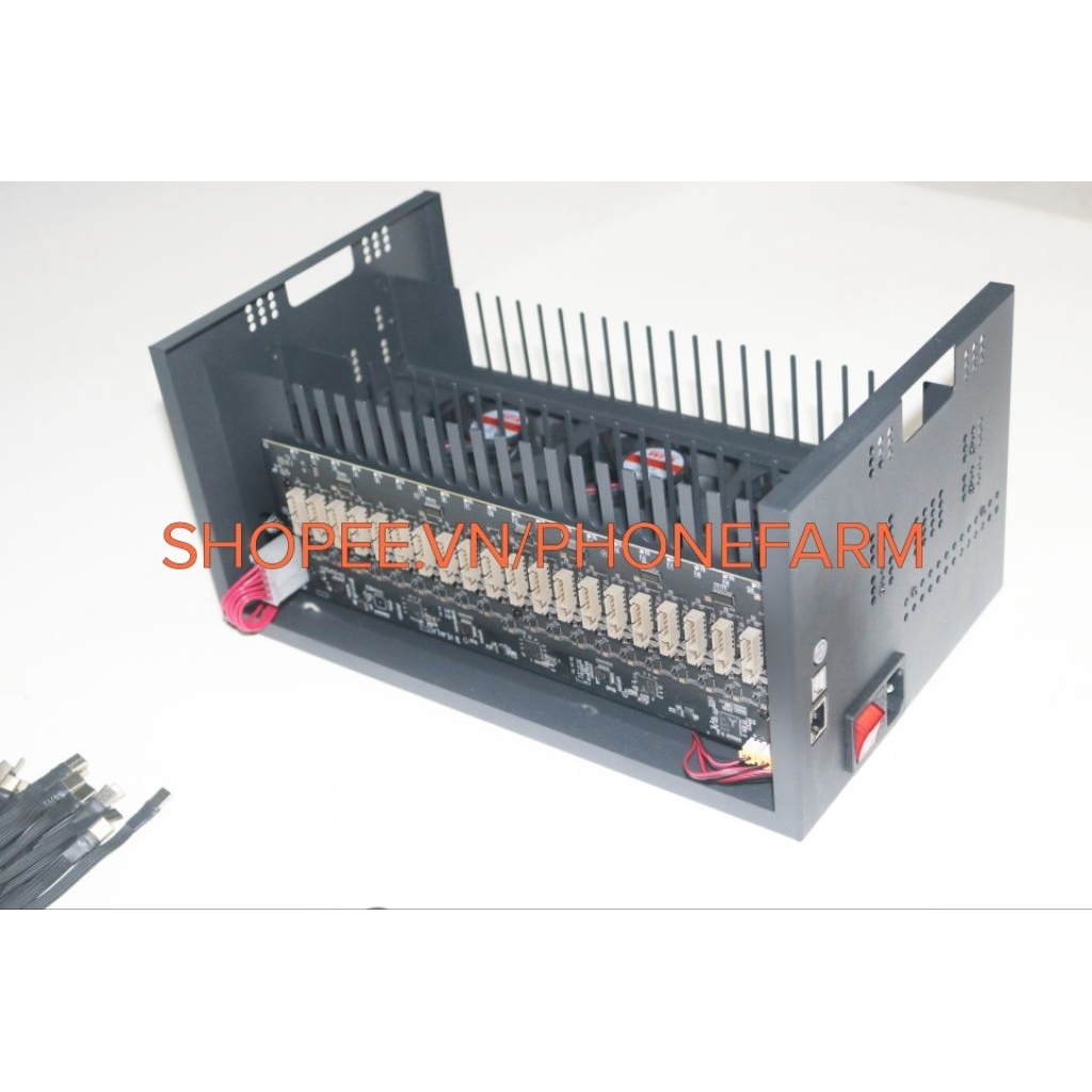 Box PhoneFarm A20 USB + OTG kết nối với máy tính làm Phone Farm ...