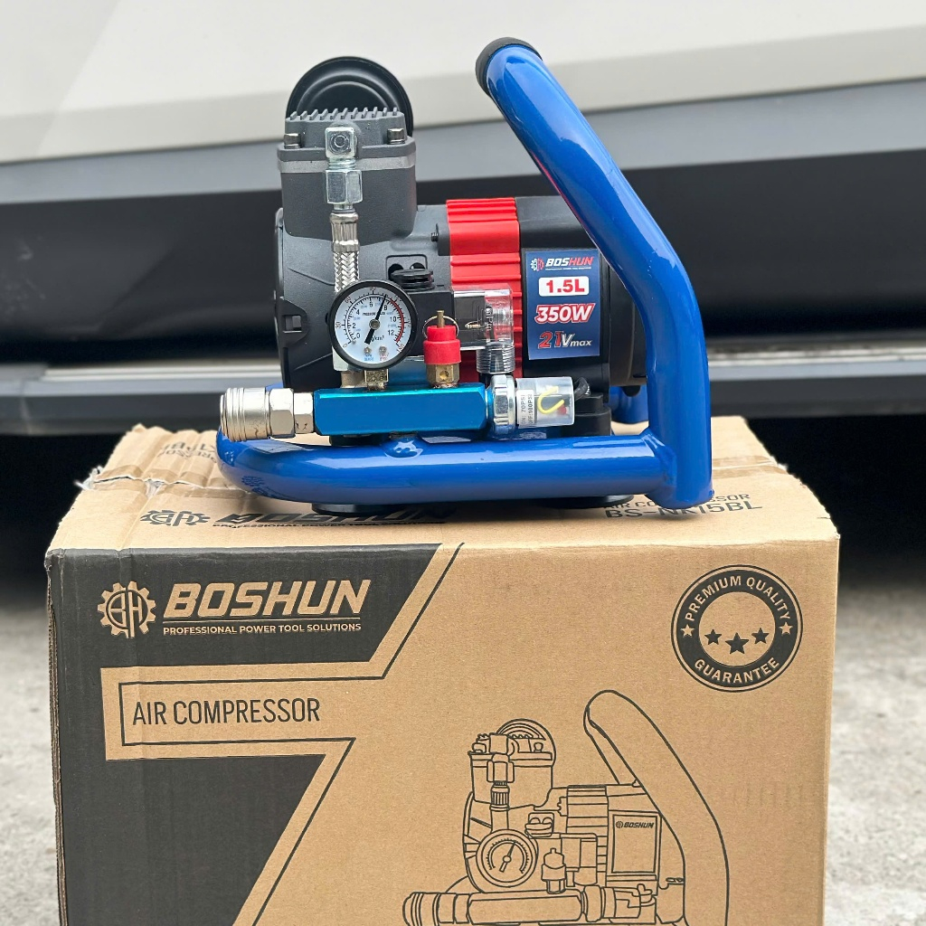 Máy Nén Khí Pin Boshun BS - 15BL Dung Tích 1,5L Chân Pin Phổ Thông M21 ...