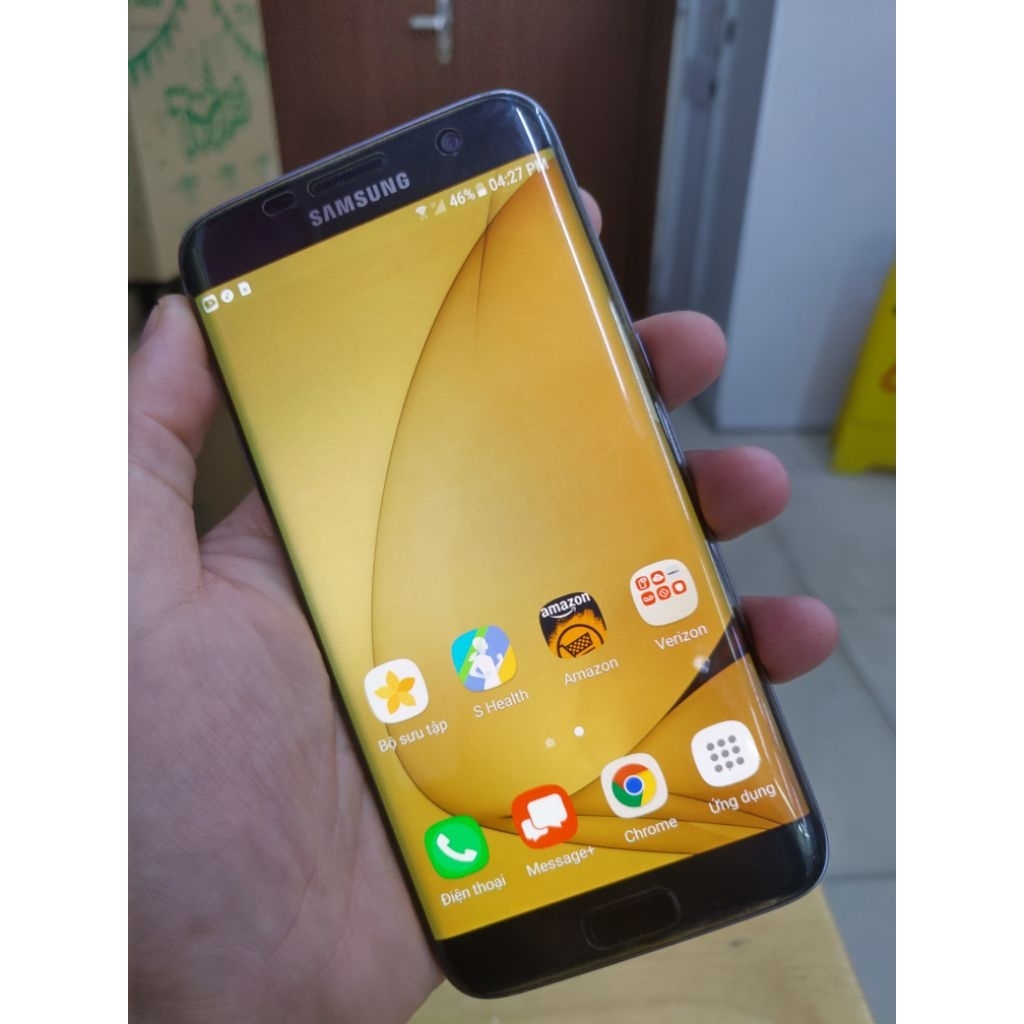 Điện thoại Samsung S7 Edge cũ (Ram 4/32 , chip Snapdragon 820 ,màn ám ,full chức năng | Shopee ...