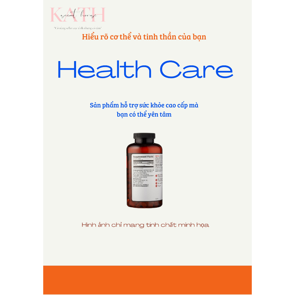 [Kath] Viên vitamin Mágn.esium Gly.cin.ate dễ ngủ [hộp] link phụ ...