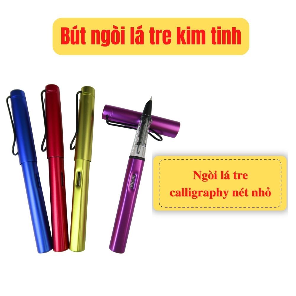 Bút Ngòi Lá Tre Kim Tinh Nét Nhỏ, Ngòi Lá Tre Calligraphy Luyện Chữ Đẹp ...