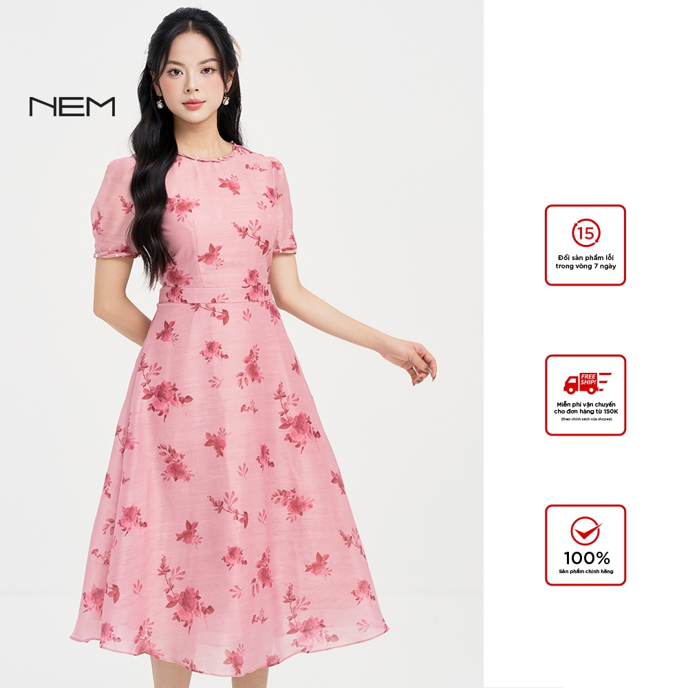 [ Chính Hãng ] Đầm nữ thiết kế cao cấp NEM Fashion 40282 giá tốt ...