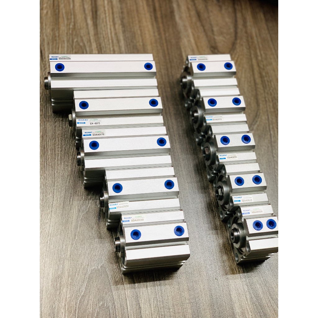 Xylanh compact SDA40 SDA40x10S SDA40x15S SDA40x20S SDA40x25S SDA40x30S ...