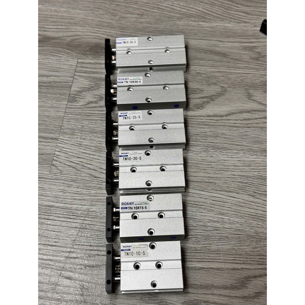 Xylanh TN10x10S, TN10*10S, TN10-10S, Xy lanh 2 ty TN TN10 TN16 TN20 ...