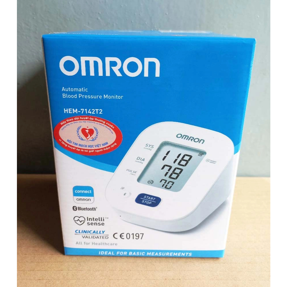 Omron HEM-7142T2 - Máy đo huyết áp tự động | Shopee Việt Nam