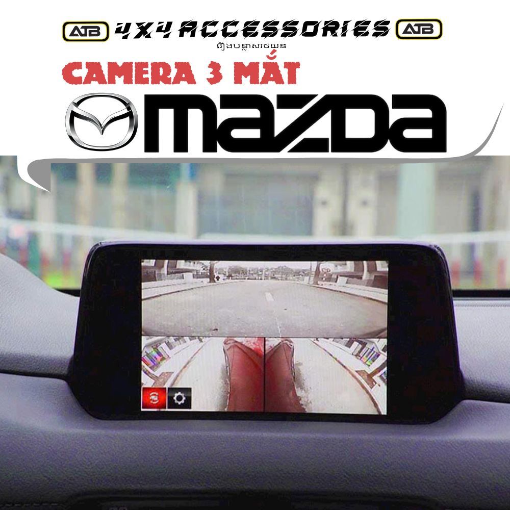 Camera 3 Mắt Tích Hợp Màn Hình Zin Cho MAZDA CXV 2024 | Shopee Việt Nam