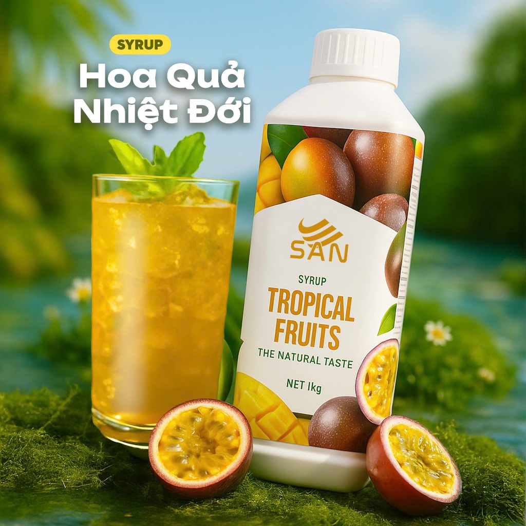 Syrup SAN XOÀI - CHANH DÂY (có mẫu thử)- Hương Thơm, Màu Sắc Nổi Bật ...