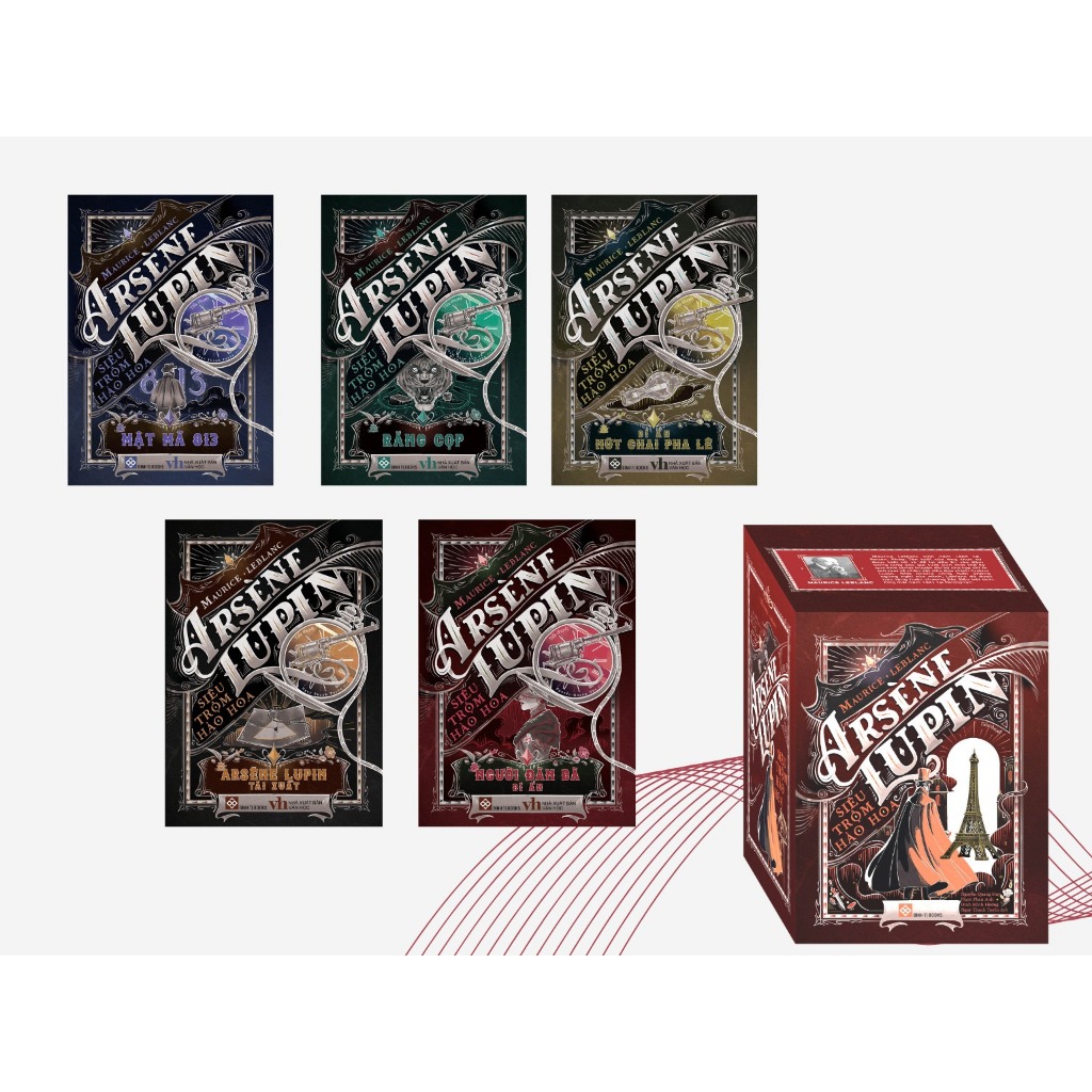 Sách - Hộp sách Arsène Lupin - Siêu trộm hào hoa ( phần 2 ) | Shopee ...