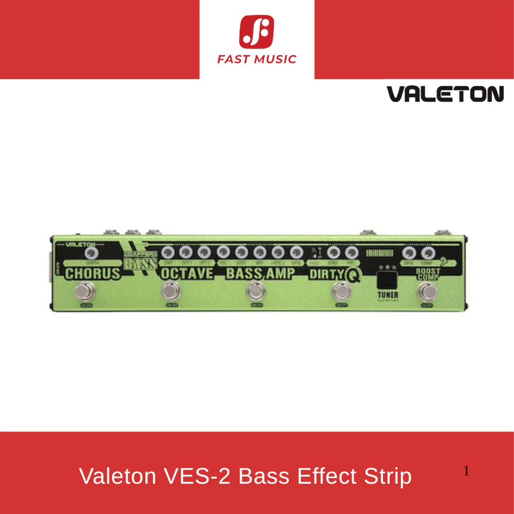 Valeton VES-2 DapperBass Bass Guitar Multi Effects Chính Hãng | Shopee ...