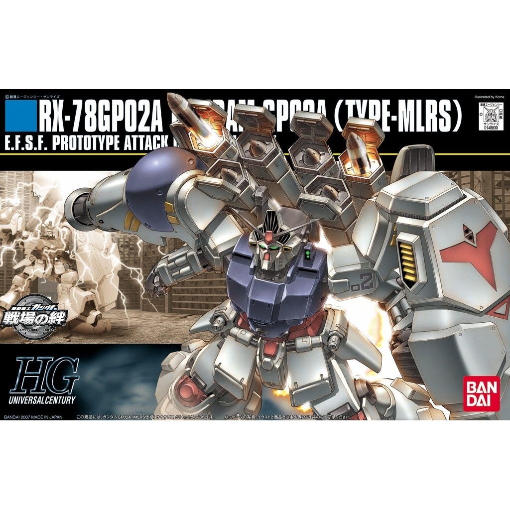 HGUC RX-78 GP02A MLRS Gundam Specification 2nd | Shopee Việt Nam