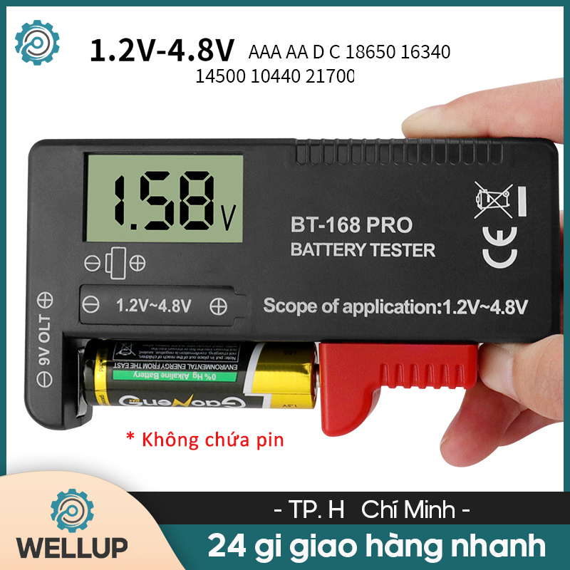 BT168pro Đồng Hồ Máy Đo Nội Trở Pin Đo Dung Lượng Pin BT168Pro Đo Pin LR AA AAA Pin 9V | Shopee ...