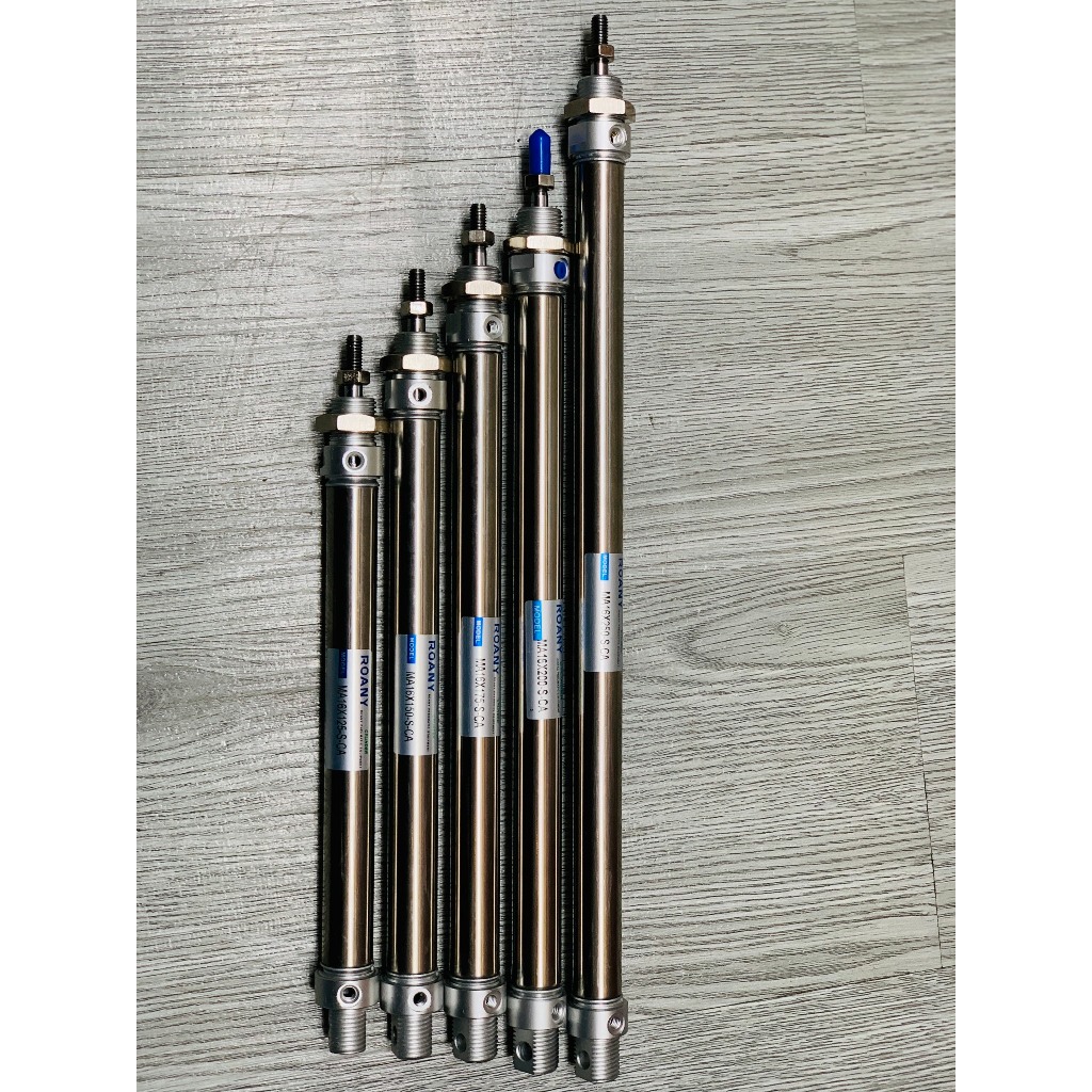 Xy lanh tròn MA16-20/25/30/50/75/100/125/150/175/200SCA | Shopee Việt Nam