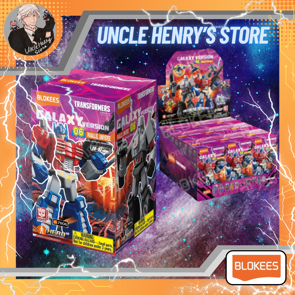 Blokees Figures - Transformers 71106-Galaxy Version 06 - The Amazing ...