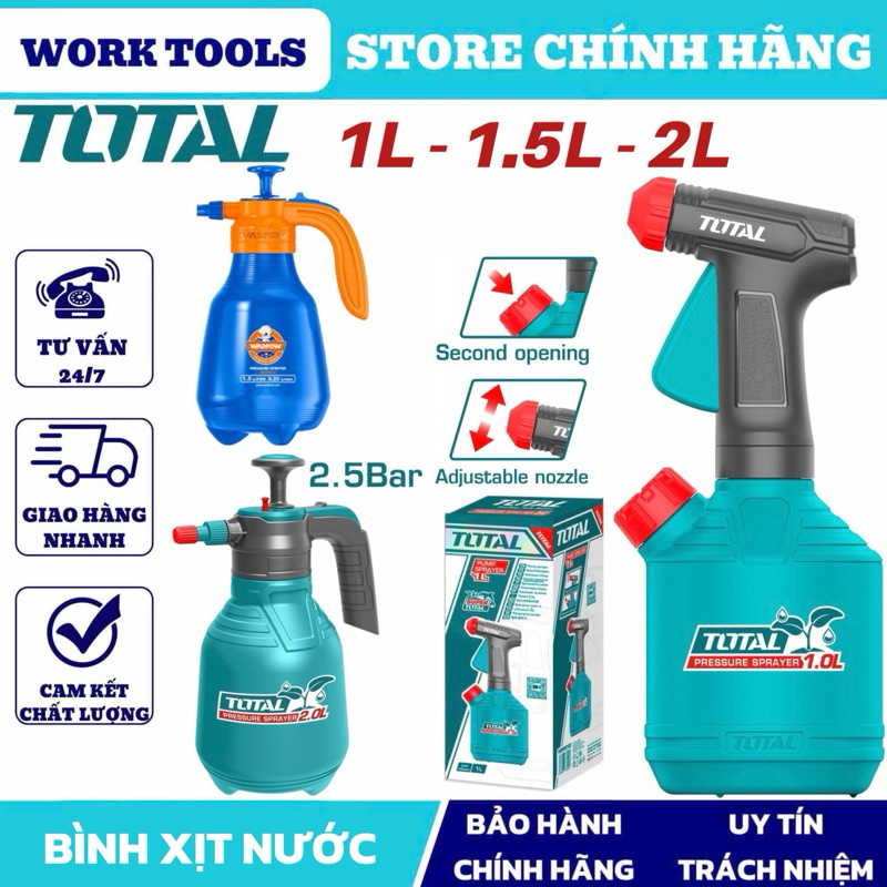 TOTAL - WADFOW Bình xịt nước đủ loại THSPP2021 / THSPP20202 ...
