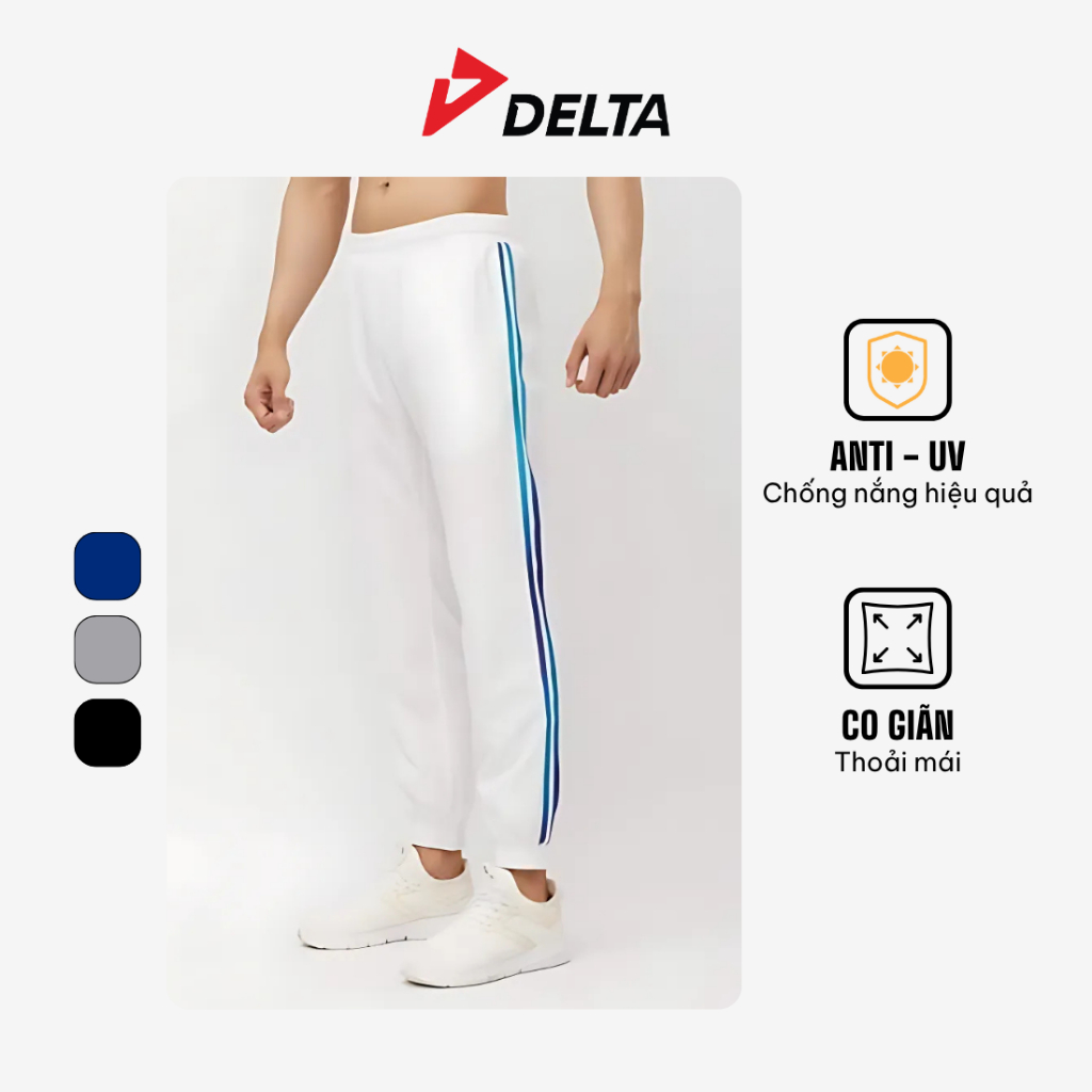 DELTA DELTA Quần Dài Thể Thao Nam Chạy Bộ Vải Gió Bền Nhẹ Nhanh Khô ...