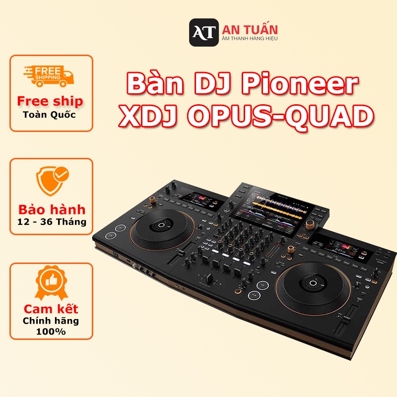 Bàn DJ Pioneer XDJ OPUS-QUAD ( Hàng Chính Hãng Bảo Hành 12 Tháng, Lỗi ...