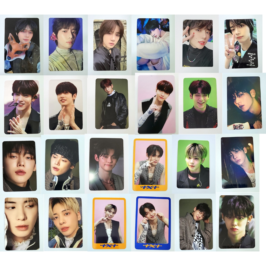[Tặng Top Deco+Quà] Card TXT off, TXT Photocard Official, card TXT ...