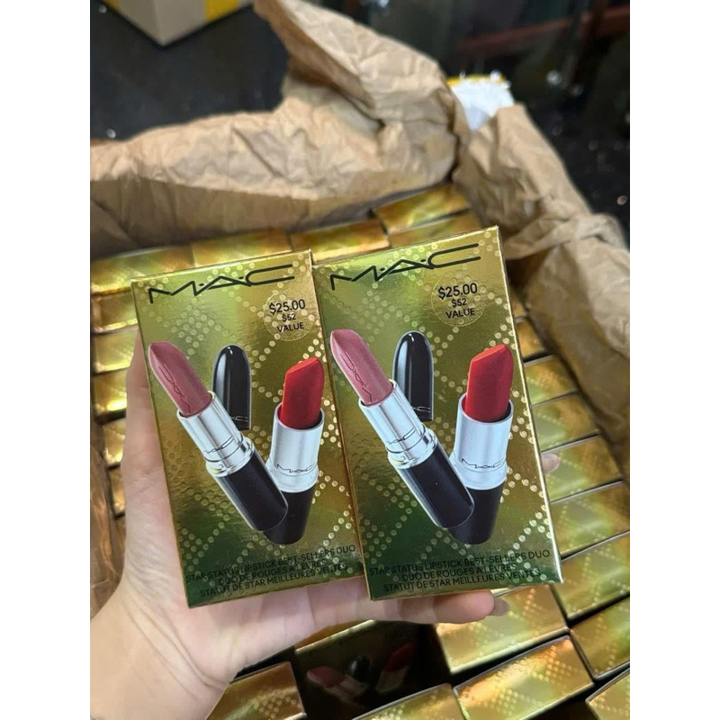 [MAC] Set mac Ruby Woo & 540 fullsize | Shopee Việt Nam