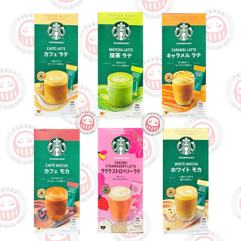 [Có Mix] Starbucks Matcha Latte Nội Địa Nhật Đủ Vị | Shopee Việt Nam
