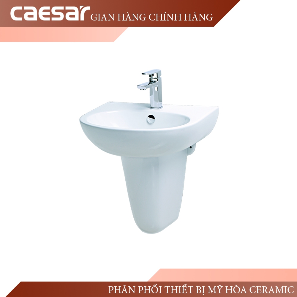 Lavabo treo tường Caesar L2152 + chân P2443 | Shopee Việt Nam