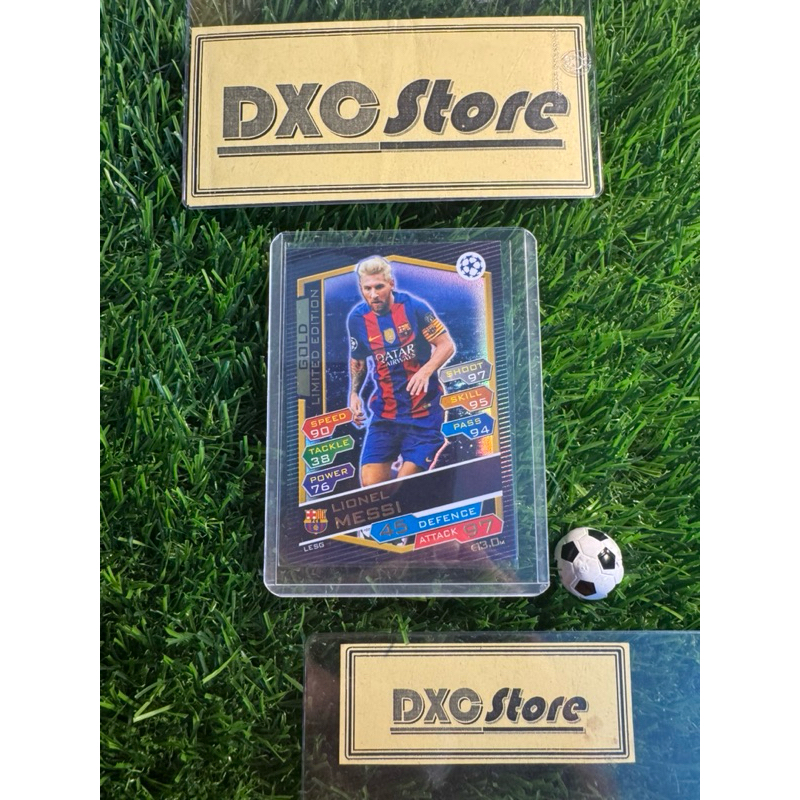 [ CHÍNH HÃNG ] - GOLD LIMITED EDITION - TOPPS MATCH ATTAX UCL 2016/2017 ...