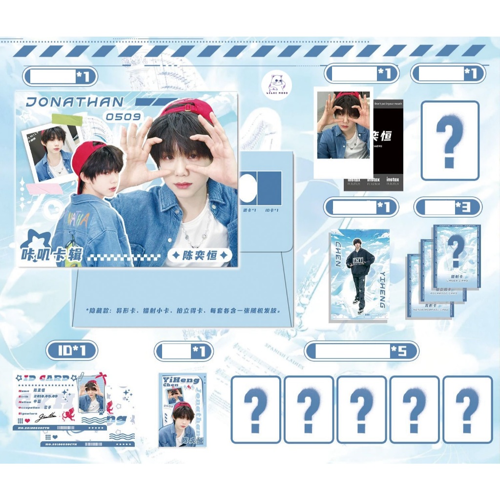 new Set CARD Trần Dịch Hằng / TF Gia Tộc F4 kiểu mới đặc biệt 14 món ...