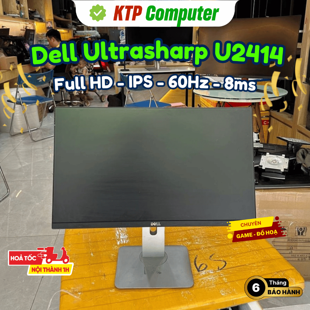 Màn Hình Dell UltraSharp U2414 (24inch FHD IPS - 60Hz - 8ms) - KTP ...