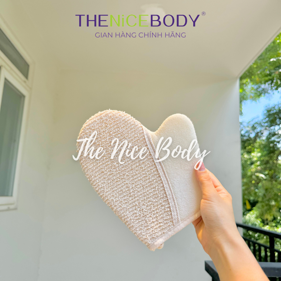 Găng Tẩy Da Chết Bao Tay Tắm Kì Ghét Chà Tế Bào Ttbc THE NICE BODY Từ ...