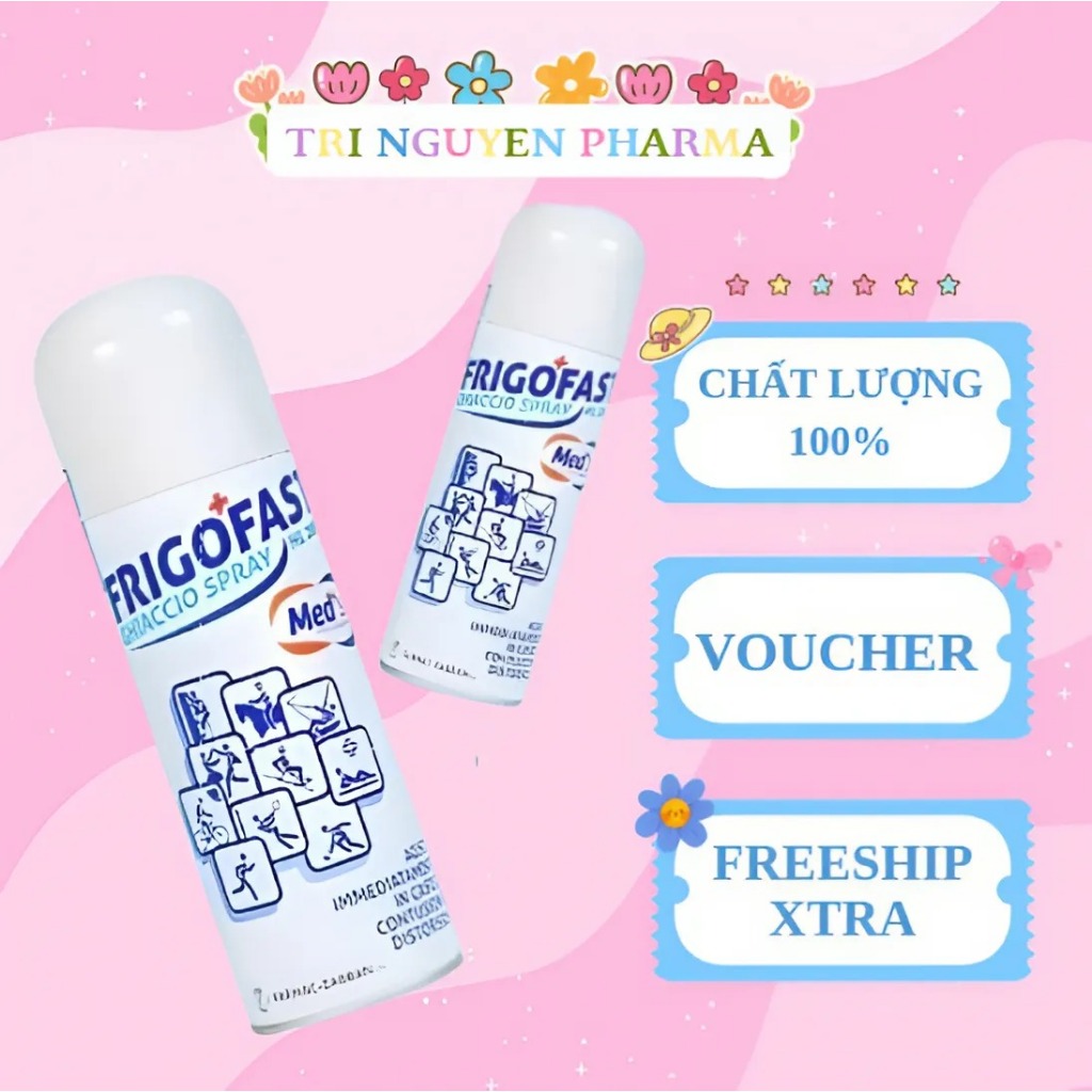 Chai Xịt Lạnh Giảm Đau Bong Gân Căng Cơ Giãn Dây Chằng Frigofast Spray ...