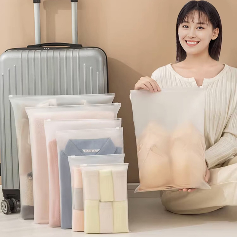 Túi Zip Khoá Lụa Mờ Đựng Quần Áo, Phụ Kiện Dẻo Dai, Bền, Tiện Dụng Túi ...