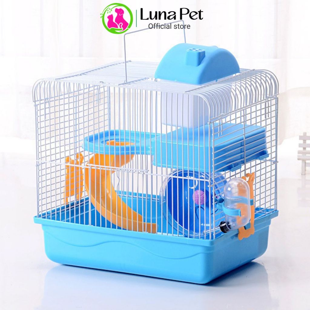 Lồng nuôi hamster Luna pet LH02- Lồng chuồng nuôi chuột hamster đầy đủ ...
